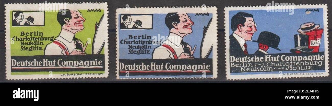 Leon Amar - Deutsche Hut Compagnie Stock Photo - Alamy