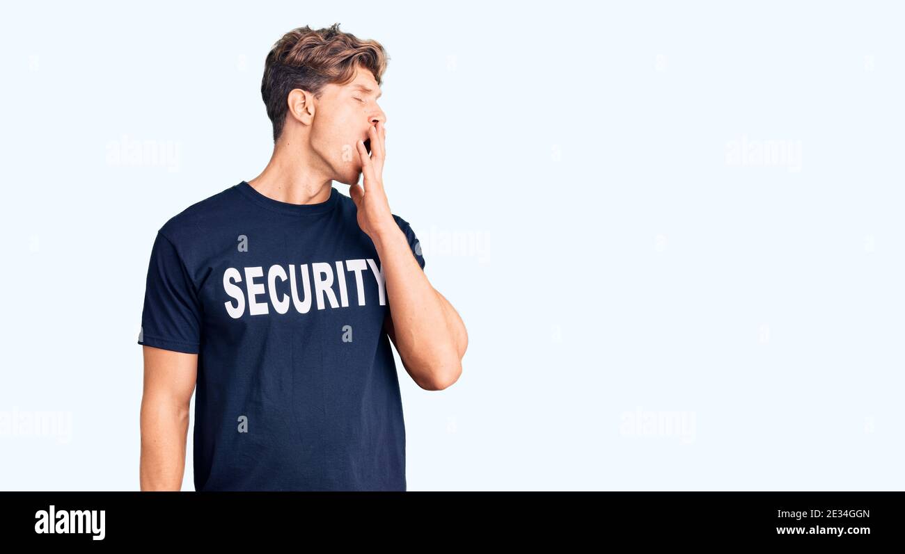 Bored security guard hi-res stock photography and images - Alamy