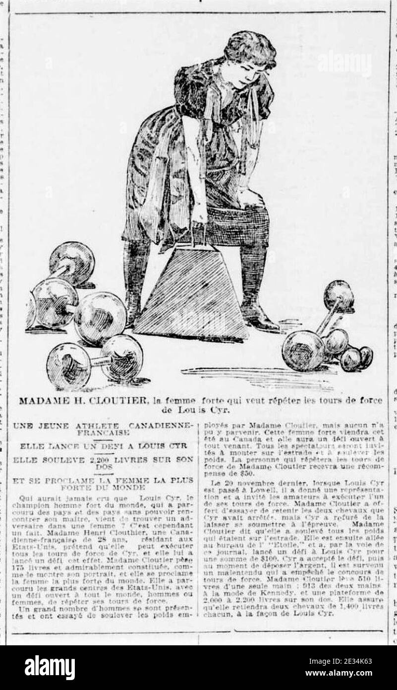 Cloutier hi-res stock photography and images - Alamy