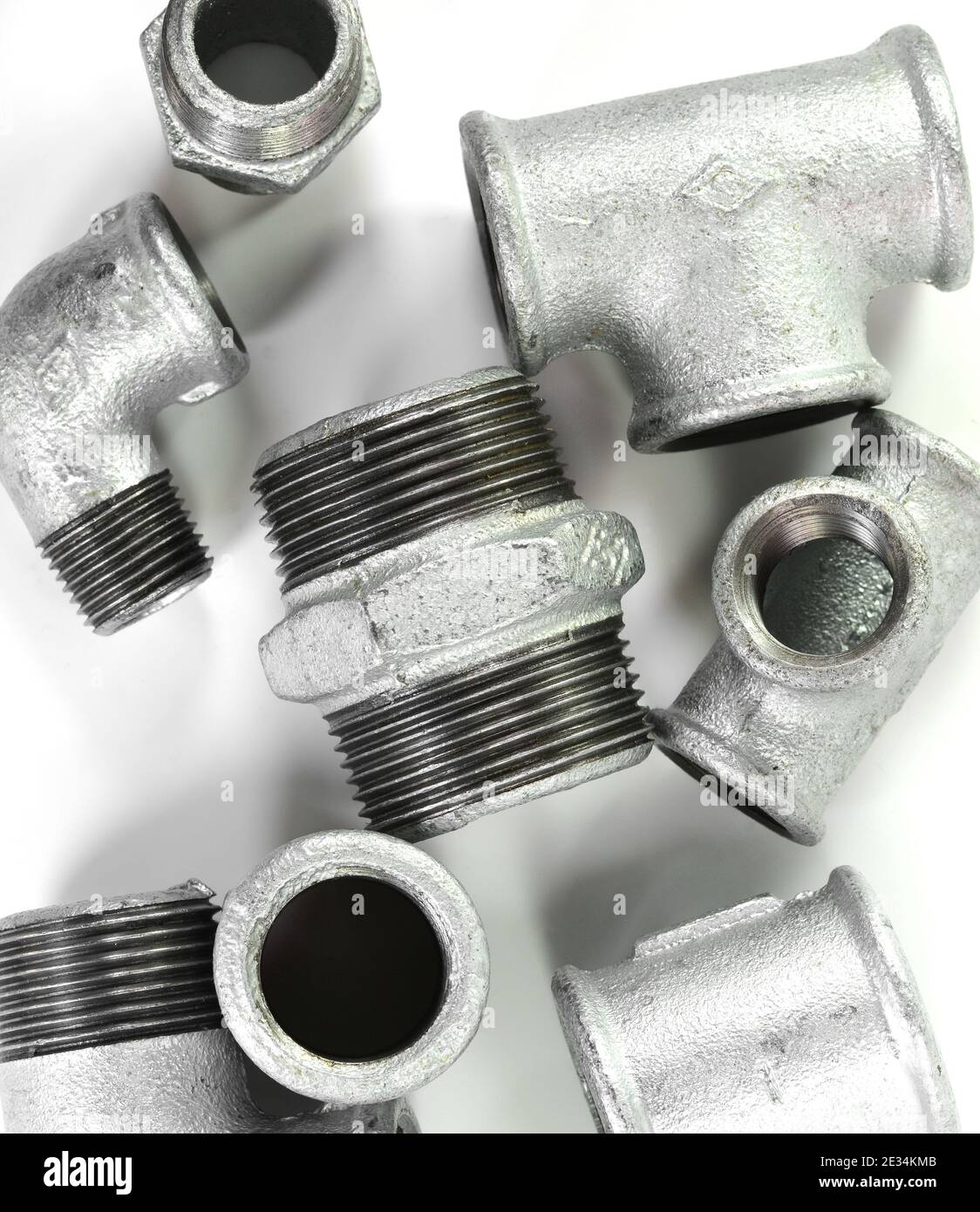 Tools and materials for sanitary works Stock Photo - Alamy