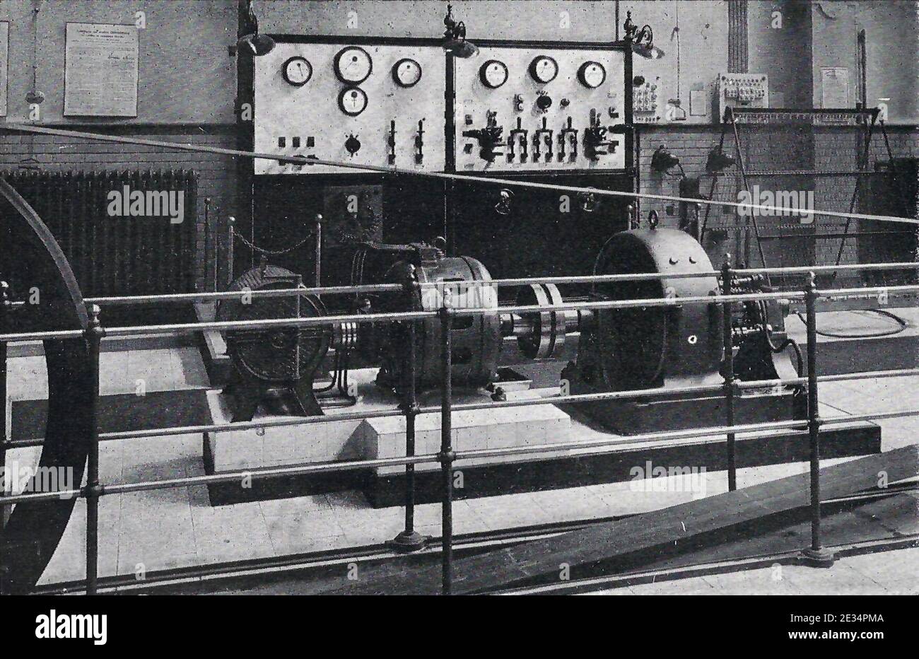 Magdeburg Umformer und Hauptschalttafel Stock Photo - Alamy