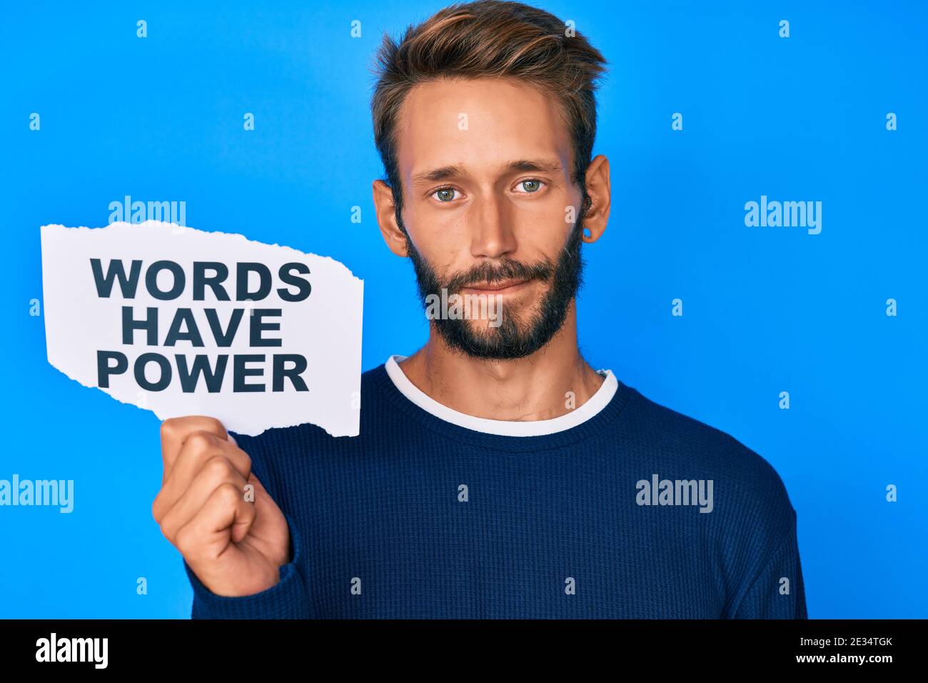 Portrait caucasian male activist beard hi-res stock photography and ...