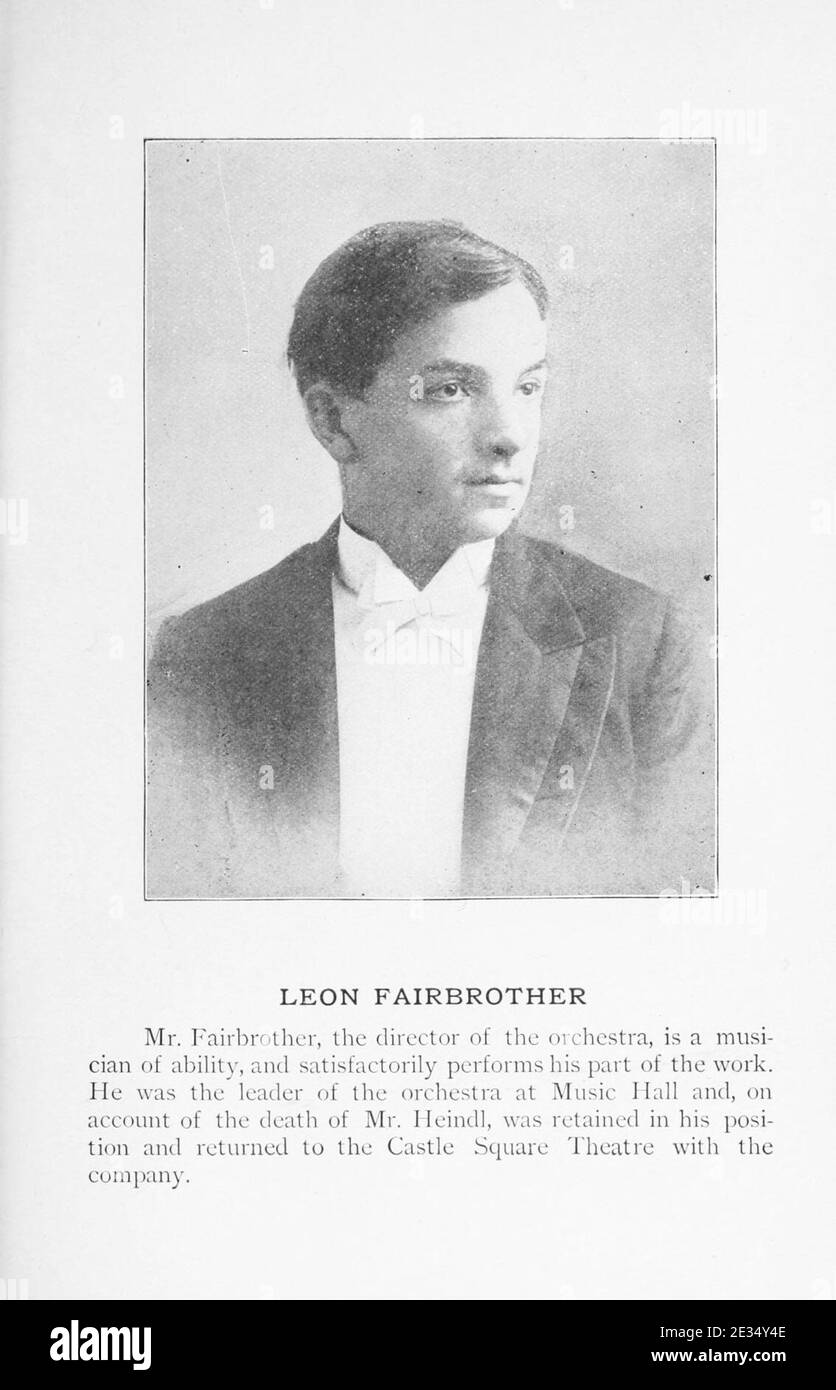 Fairbrother hi-res stock photography and images - Alamy