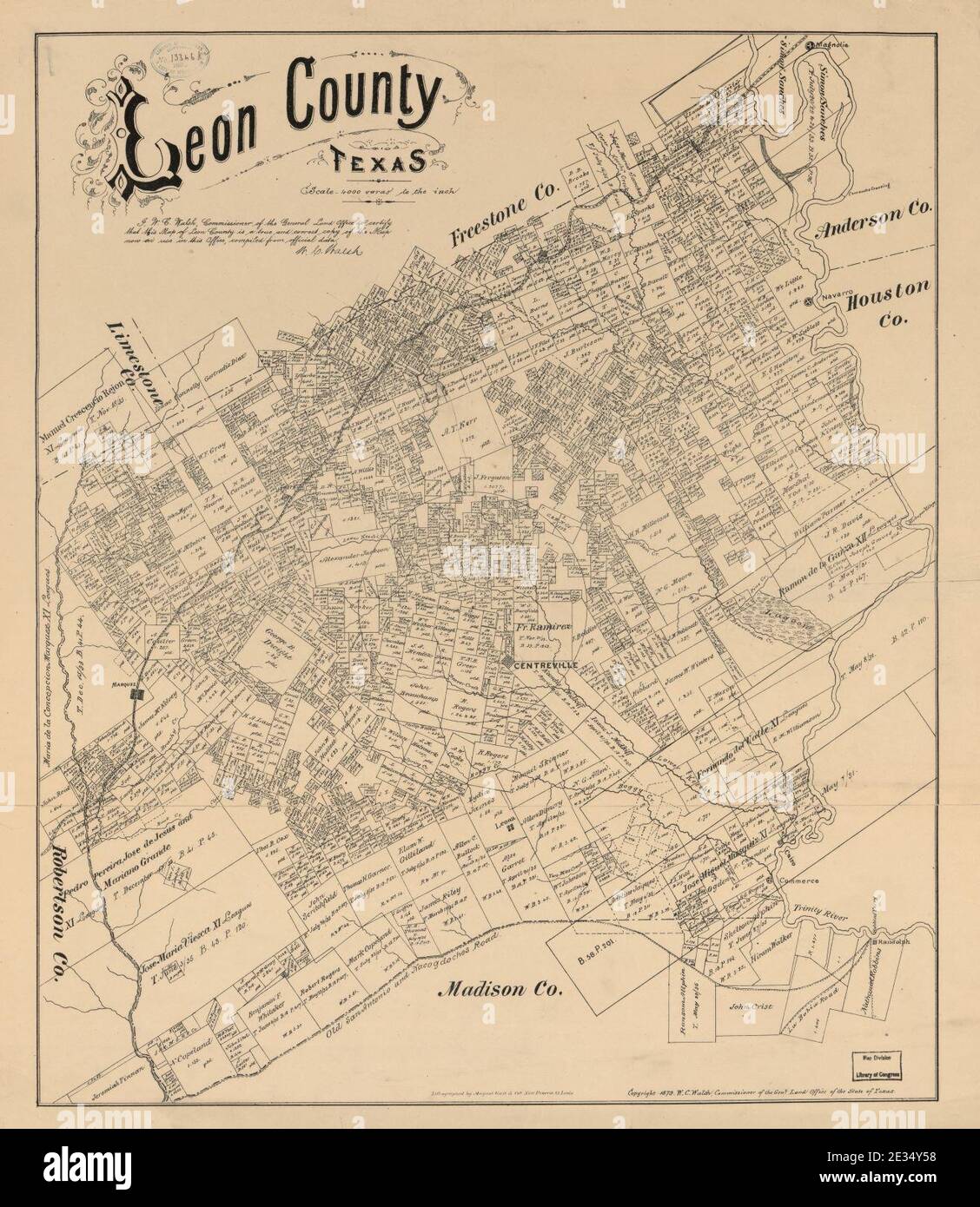 Leon county history hi-res stock photography and images - Alamy