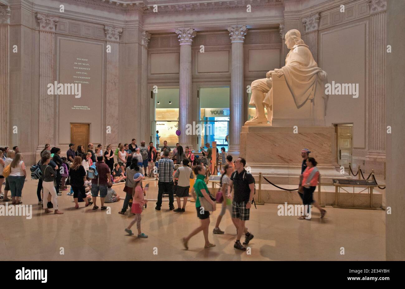 Benjamin Franklin National Memorial, washington dc,USA Stock Photo - Alamy