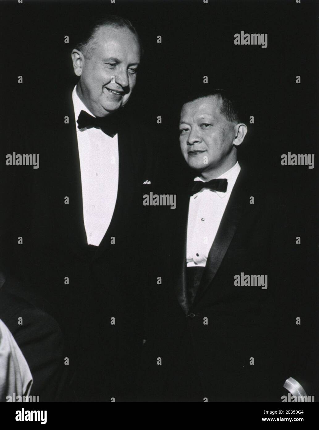 Leonard A. Scheele and J.H. Tjio Stock Photo - Alamy