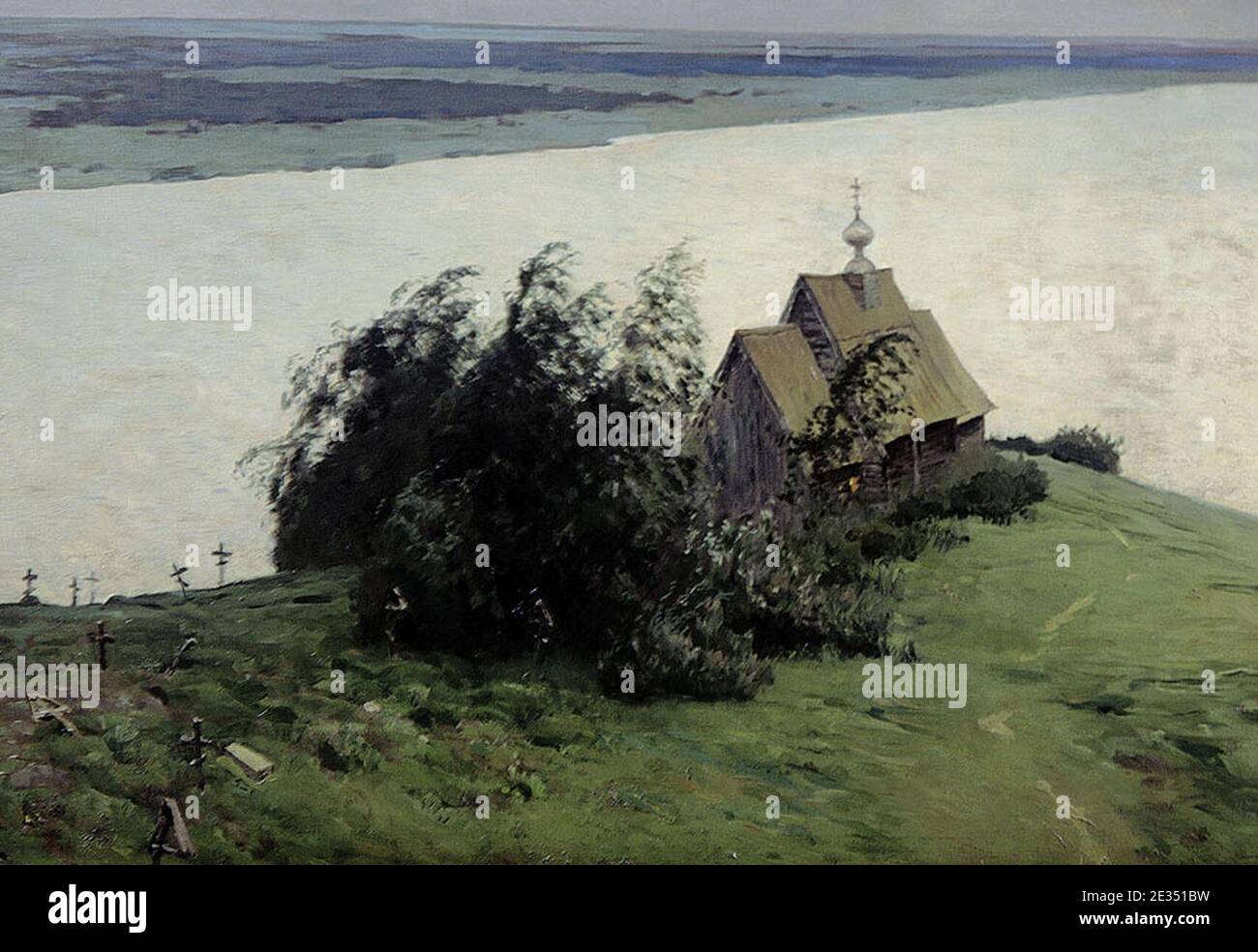 Levitan nad vech pok28 (cropped Stock Photo - Alamy