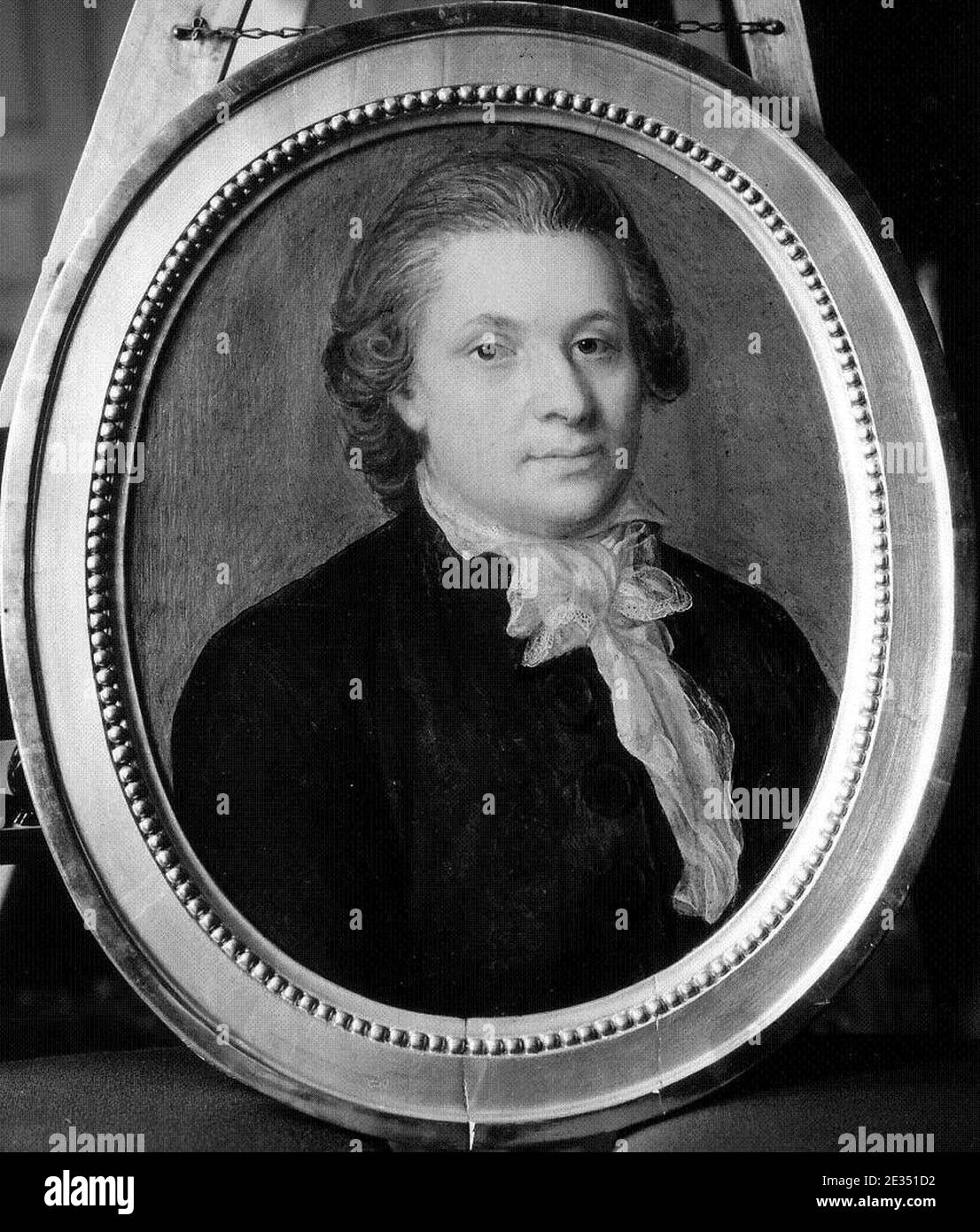 Levin Isaac (1758) 1790 by Anders Eklund Stock Photo - Alamy
