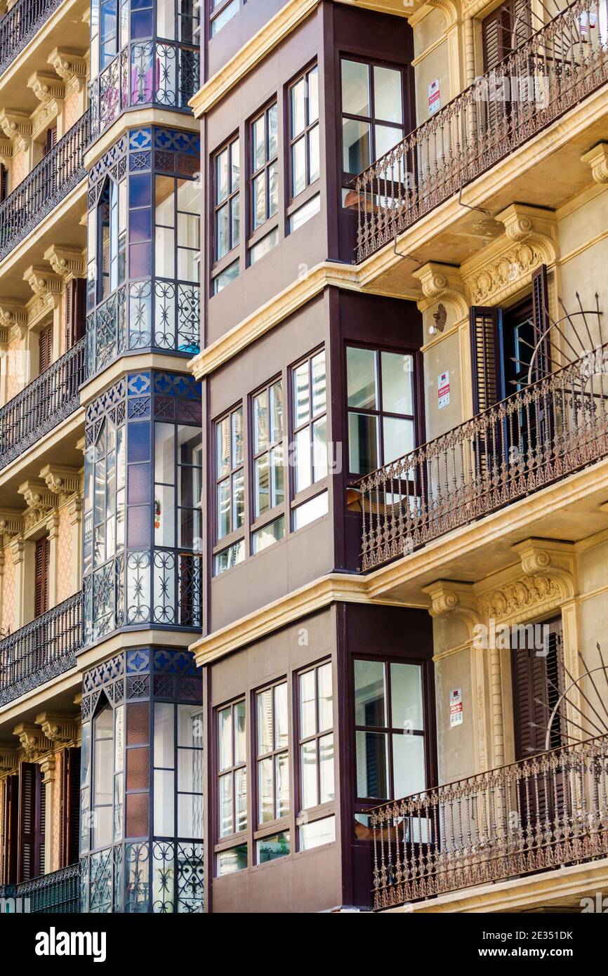 Spain Barcelona Hispanic Catalonia Catalunya historic district Ciutat ...