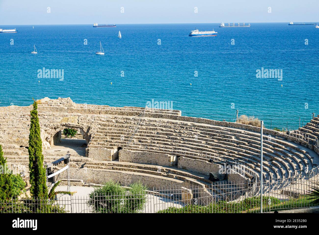 Spain Tarragona Hispanic Catalonia Catalunya Mediterranean Sea ocean ...