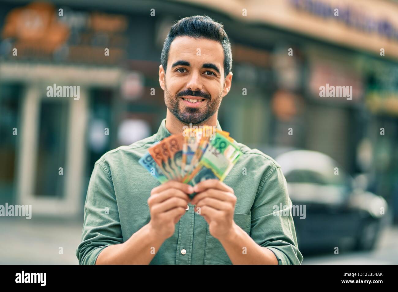 Handsome australian hispanic male hi-res stock photography and images ...