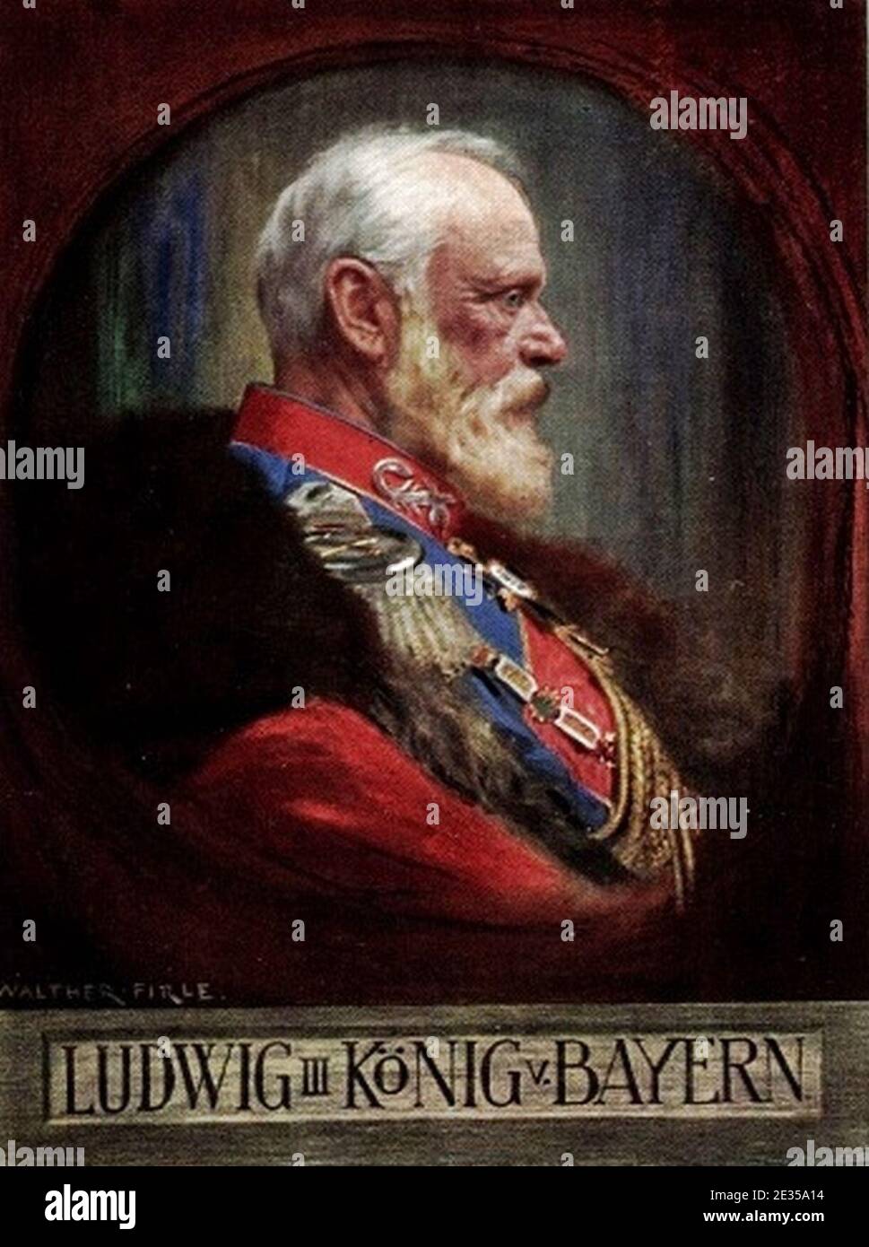 Ludwig III von Walter Firle 1a Stock Photo - Alamy