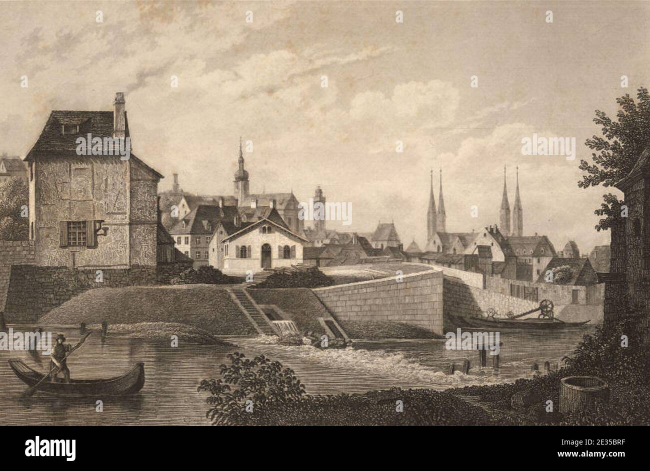 Ludwigskanal Alexander Marx 009 Stock Photo - Alamy