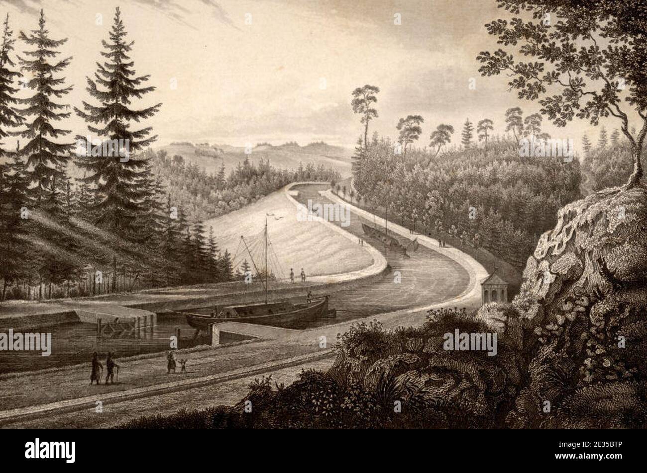 Ludwigskanal Alexander Marx 020 Stock Photo - Alamy