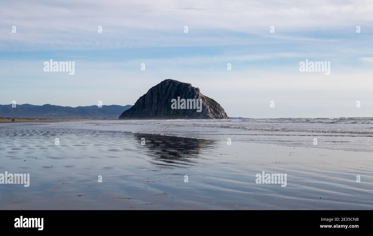 Morro Rock California Stock Photo - Alamy