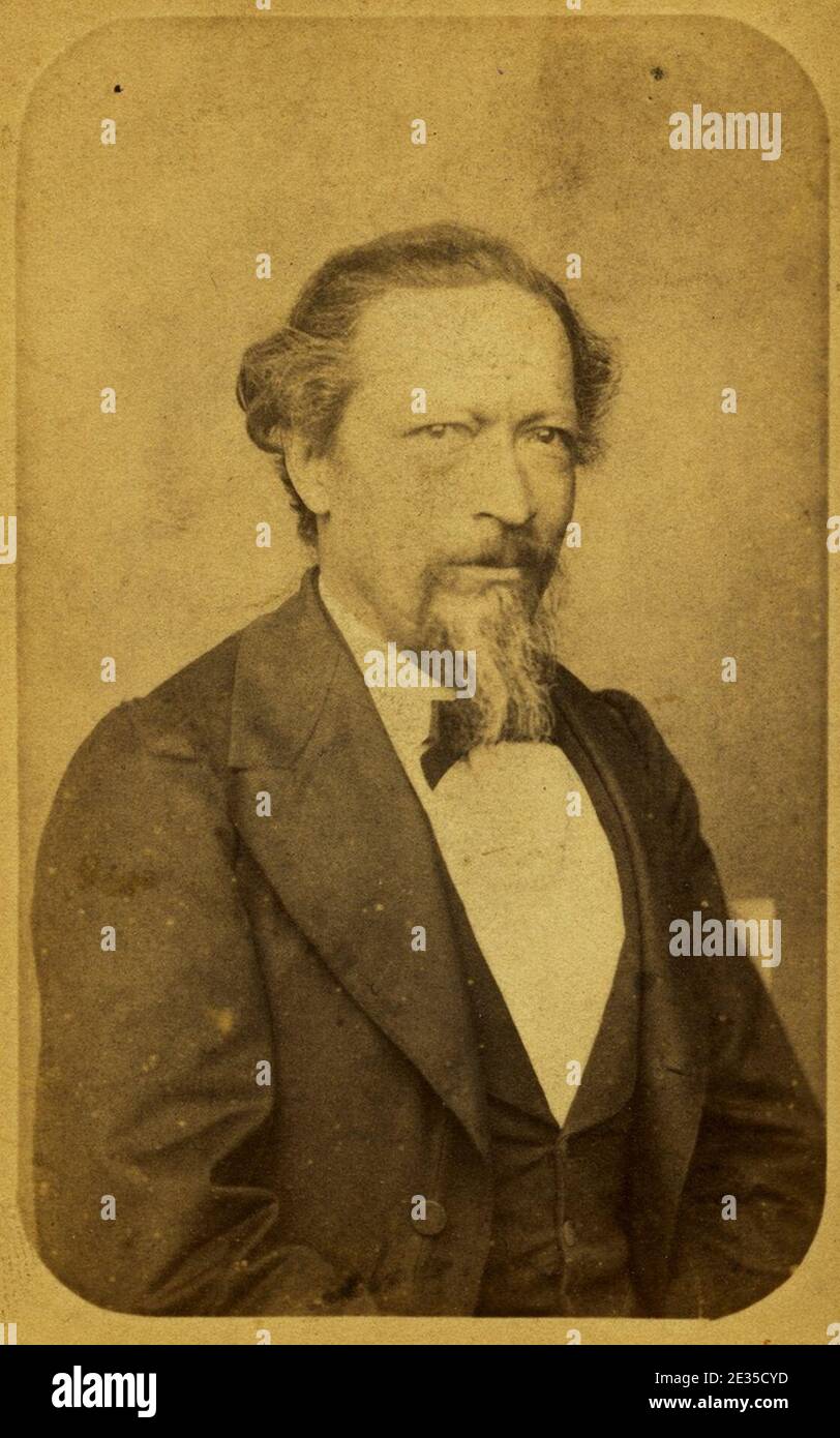 Luis Cadena, 1877, by Rafael Pérez e hijo (cropped Stock Photo - Alamy