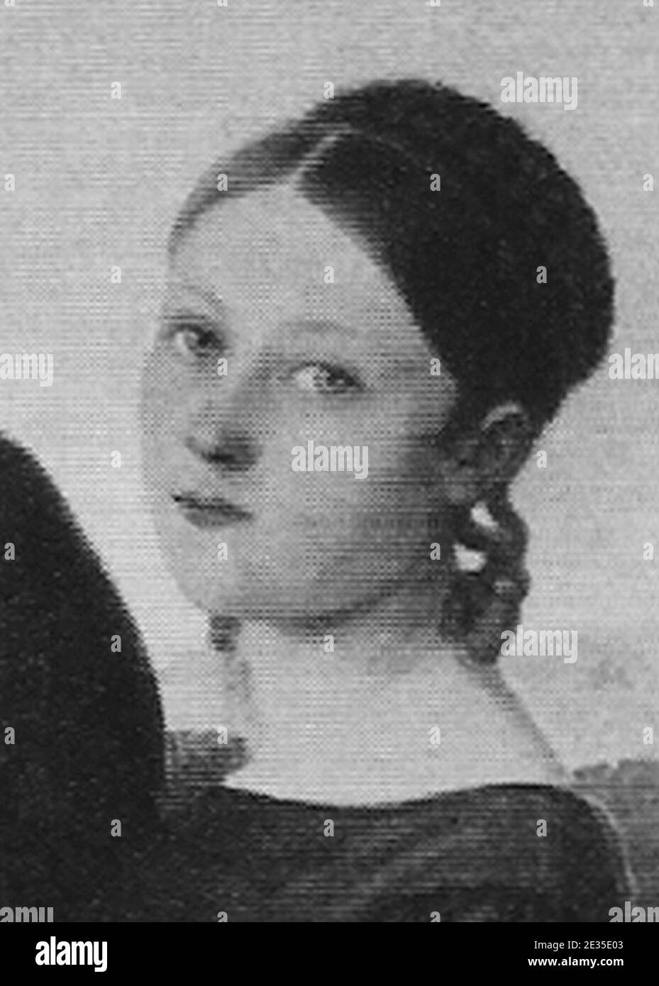 Luise Enslin 1815 (cropped Stock Photo - Alamy