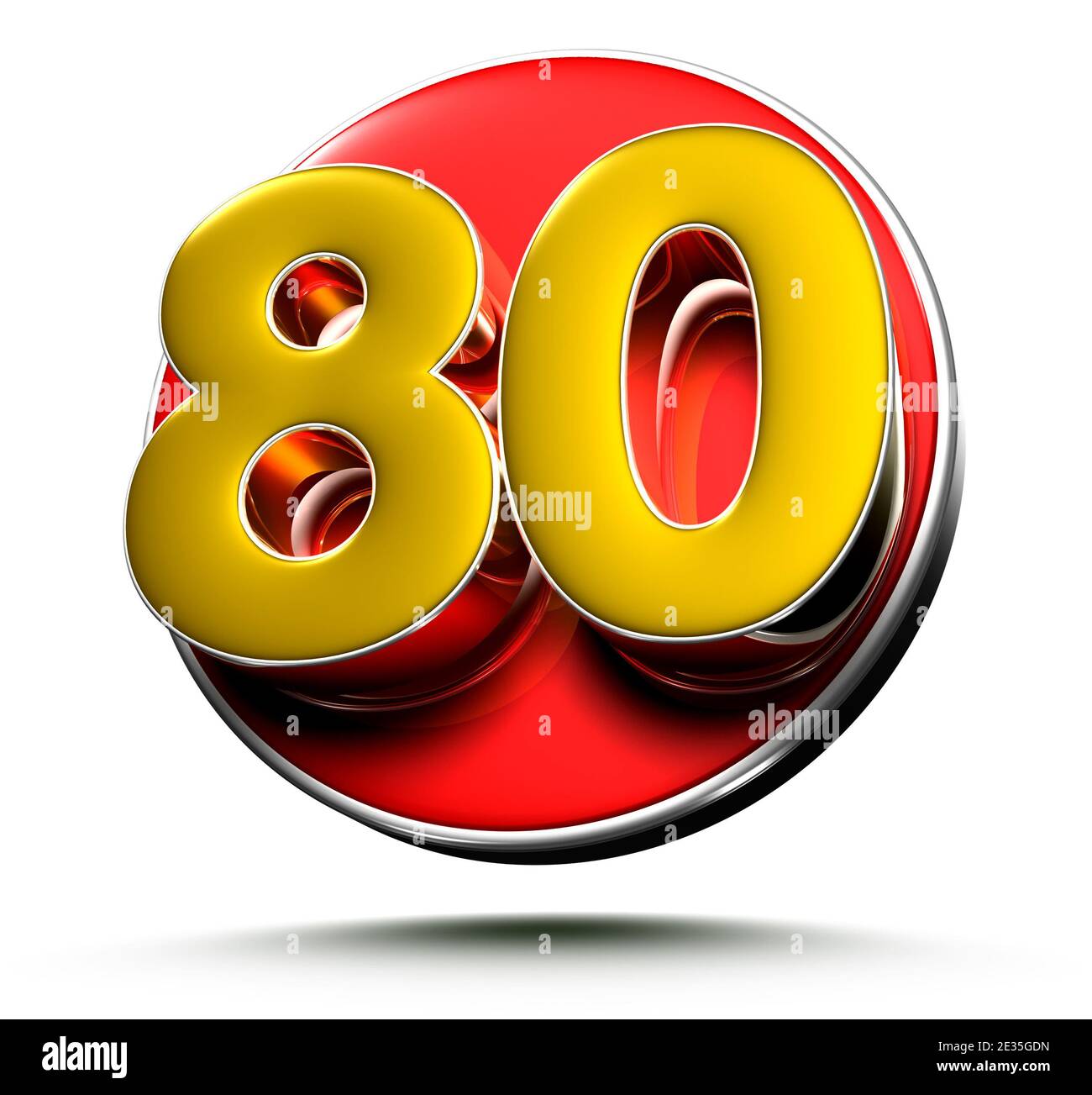 Number 80 Clipart