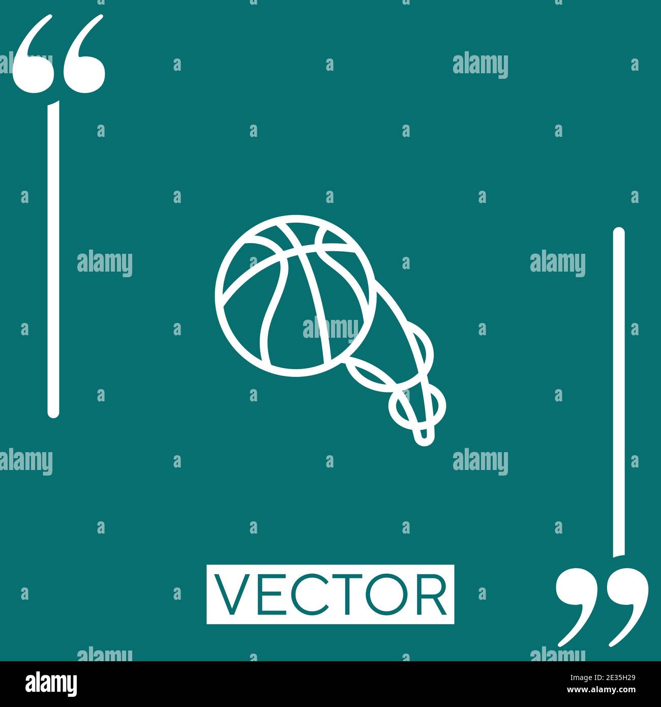 Empty sports court shot Stock Vector Images - Alamy