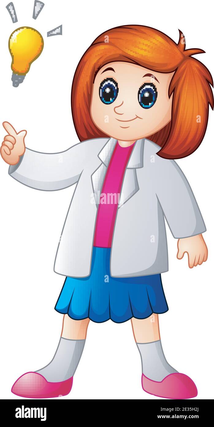 Scientist Thinking Clipart