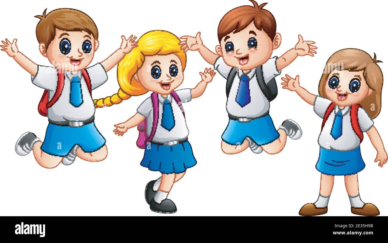 School Children Clip Art