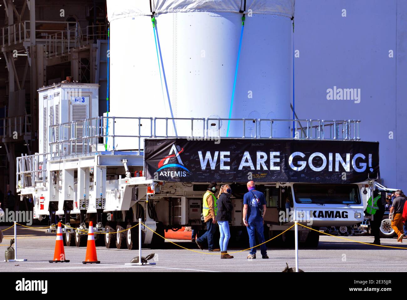 Kennedy Space Center, Brevard County, Florida, USA. January 16, 2021 ...