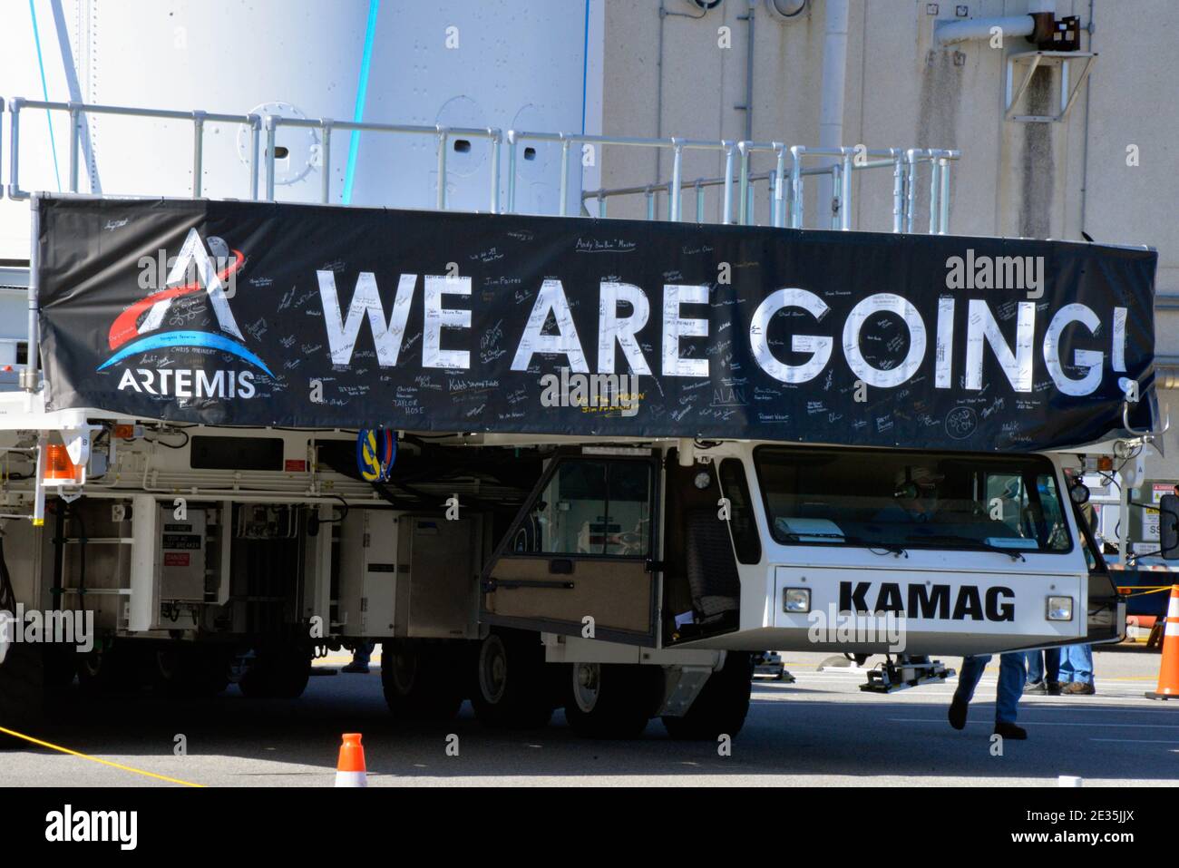 Kennedy Space Center, Brevard County, Florida, USA. January 16, 2021 ...
