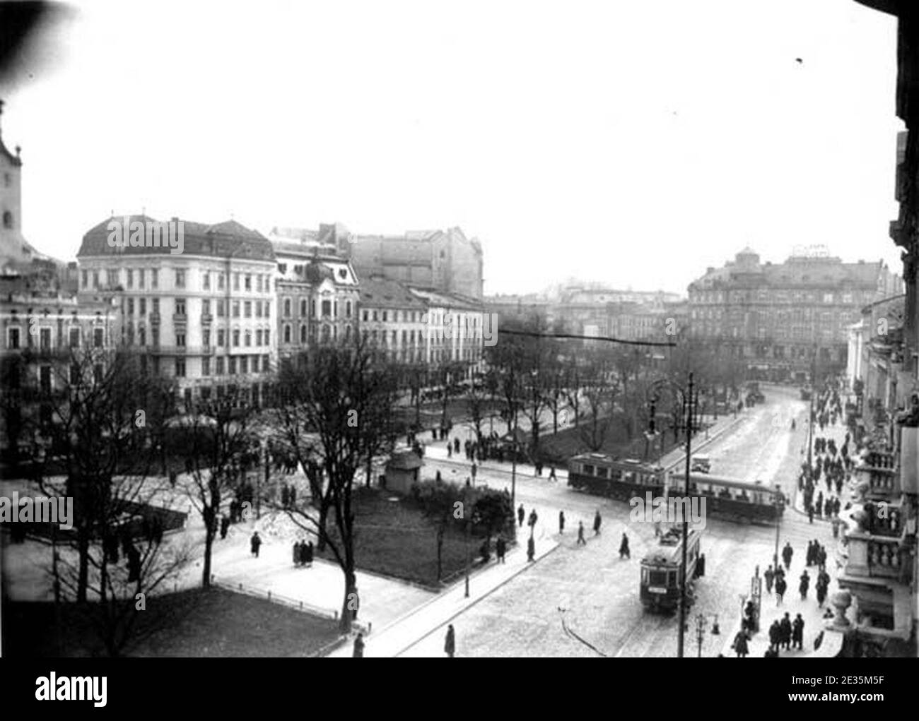 Center of lviv Black and White Stock Photos & Images - Alamy