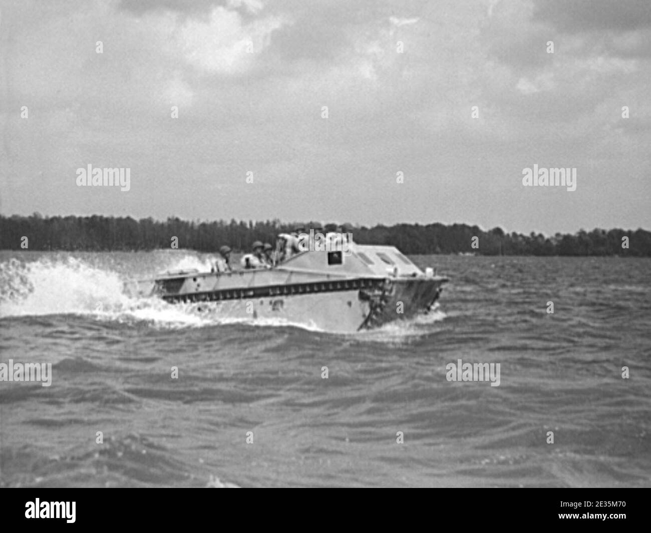 LVT-1 at New River (side view) 1942 Stock Photo - Alamy