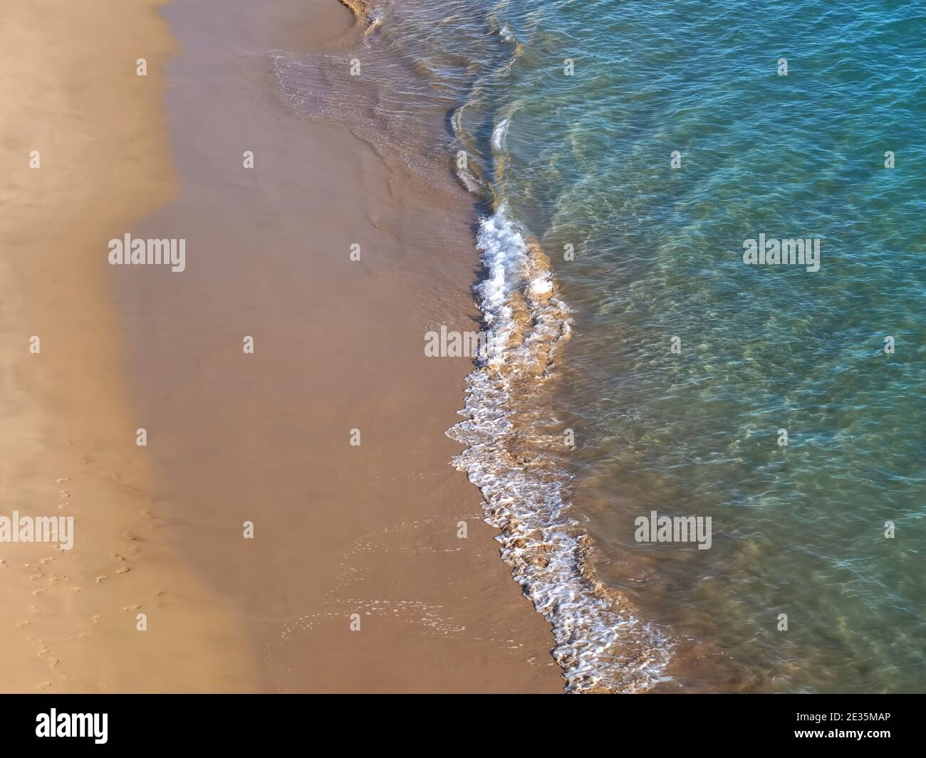 Beautiful view sandy coast endless hi-res stock photography and images ...