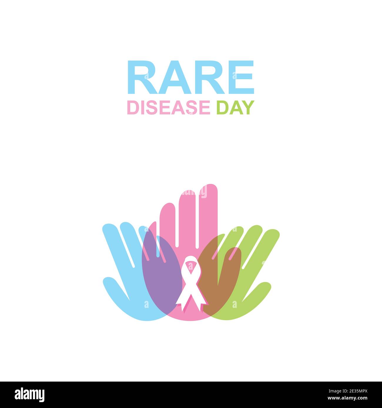 Vector illustration rare disease Stock Vector Images - Alamy