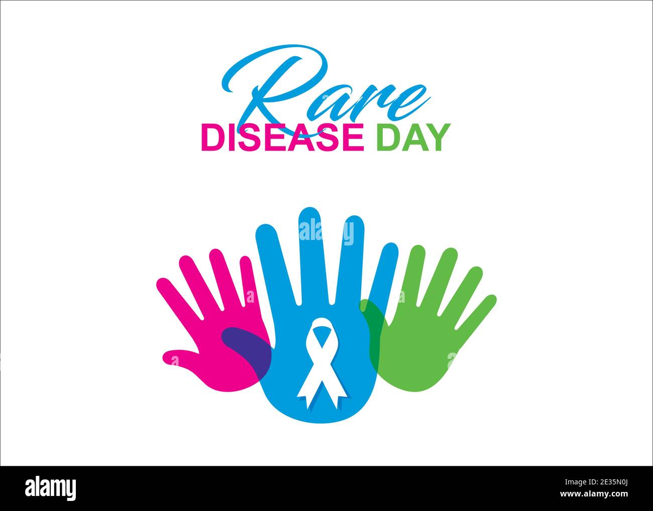 vector illustration of rare disease day poster design Stock Vector ...