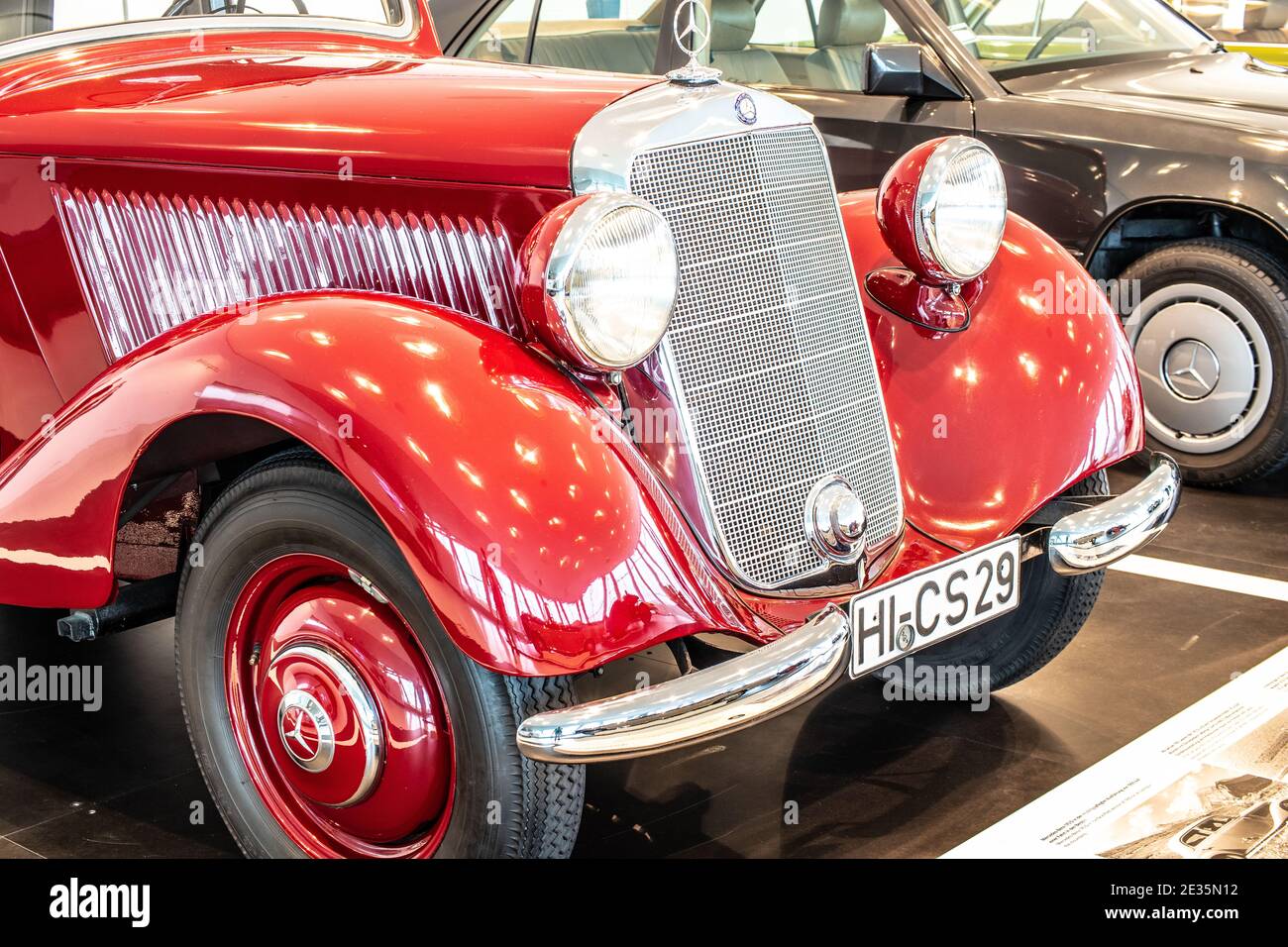 STUTTGART, GERMANY, 2019: 1951 Mercedes-Benz 170D first diesel-engined ...