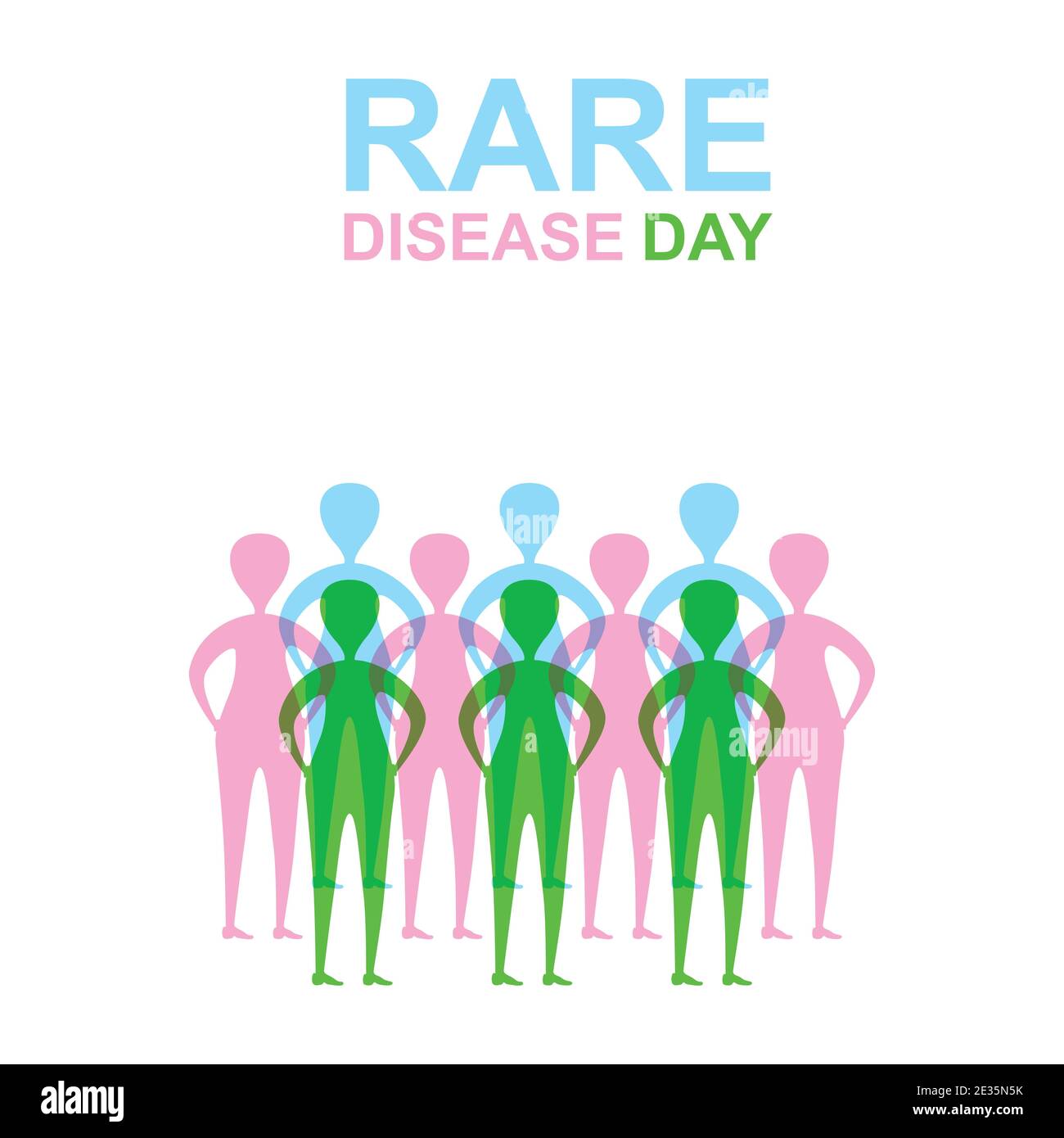 Vector illustration rare disease Stock Vector Images - Alamy