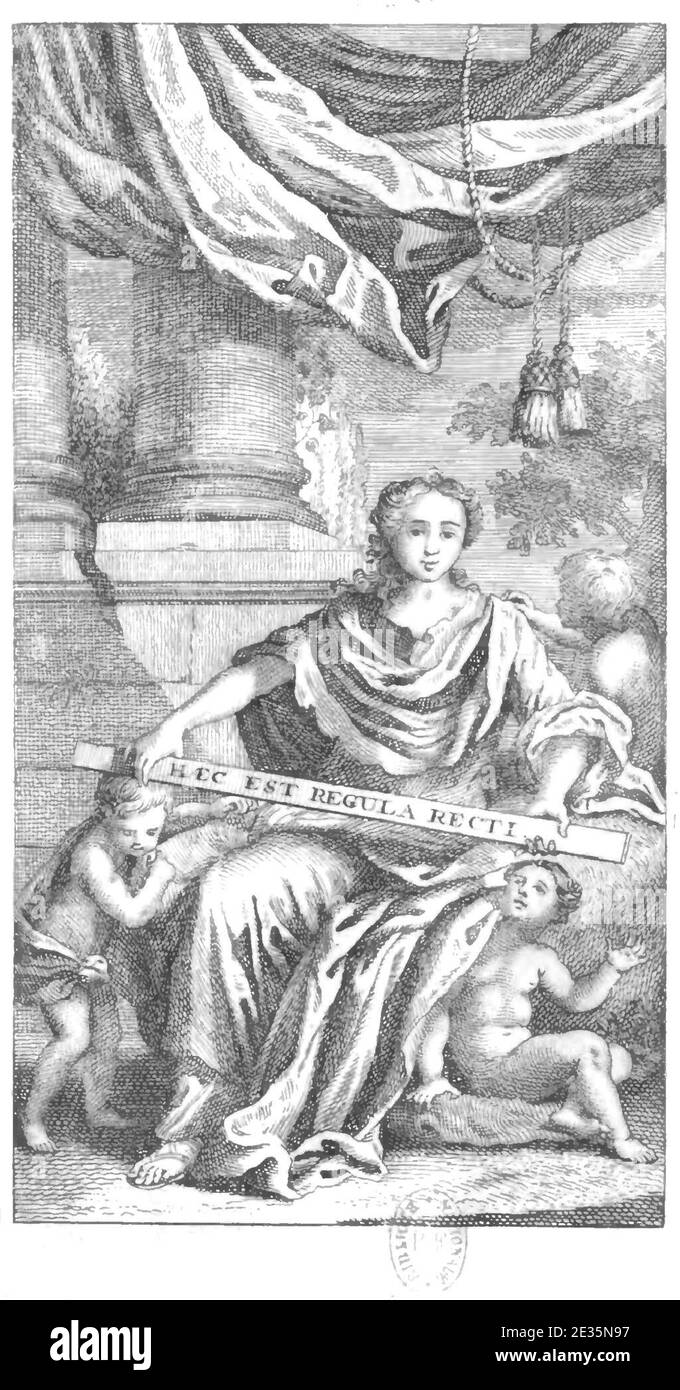 Frontispice architecture Cut Out Stock Images & Pictures - Alamy