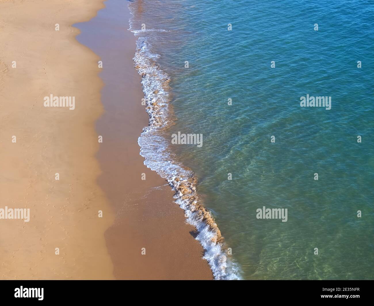 Beautiful view sandy coast endless hi-res stock photography and images ...