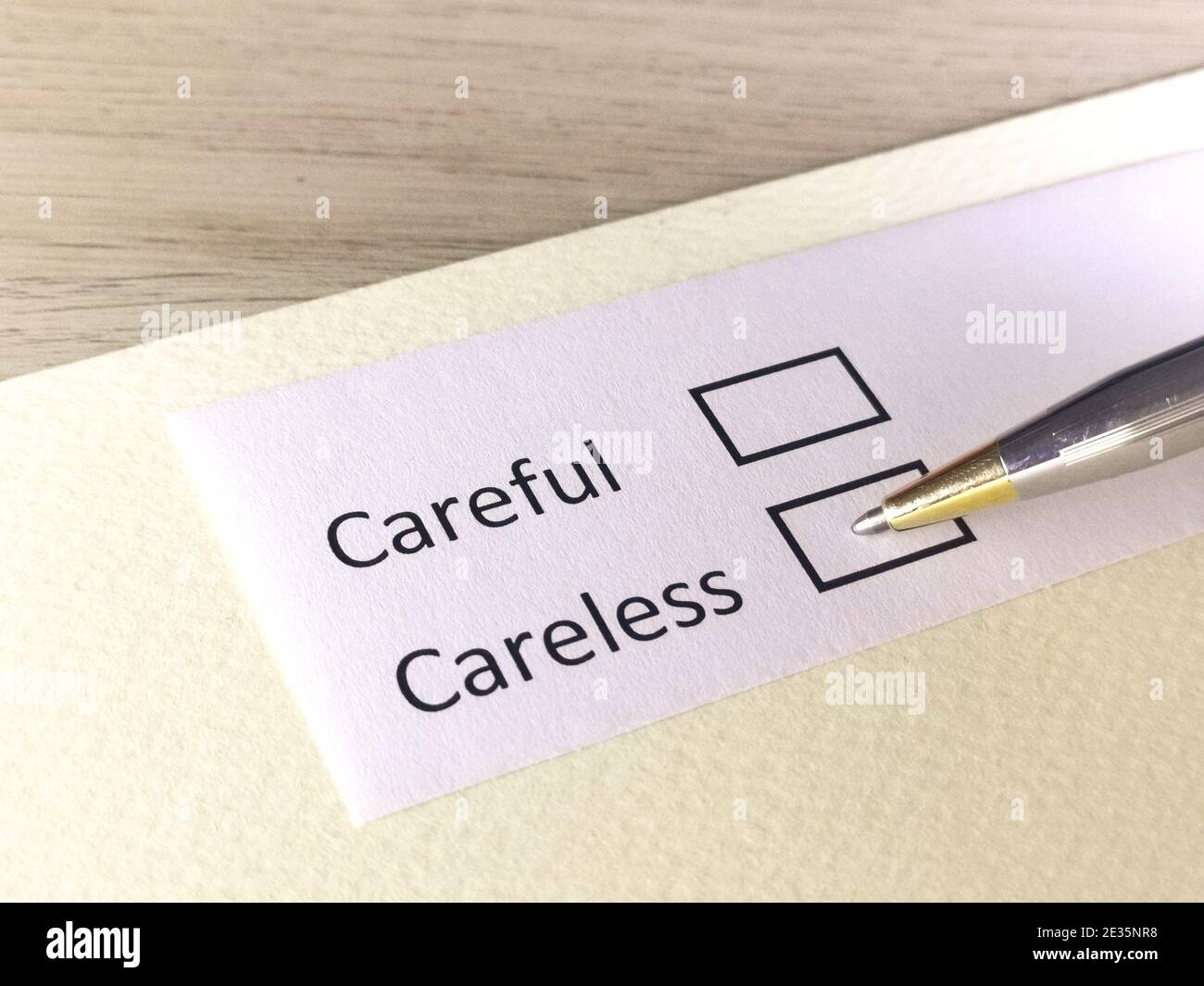 Careful thinking hi-res stock photography and images - Alamy