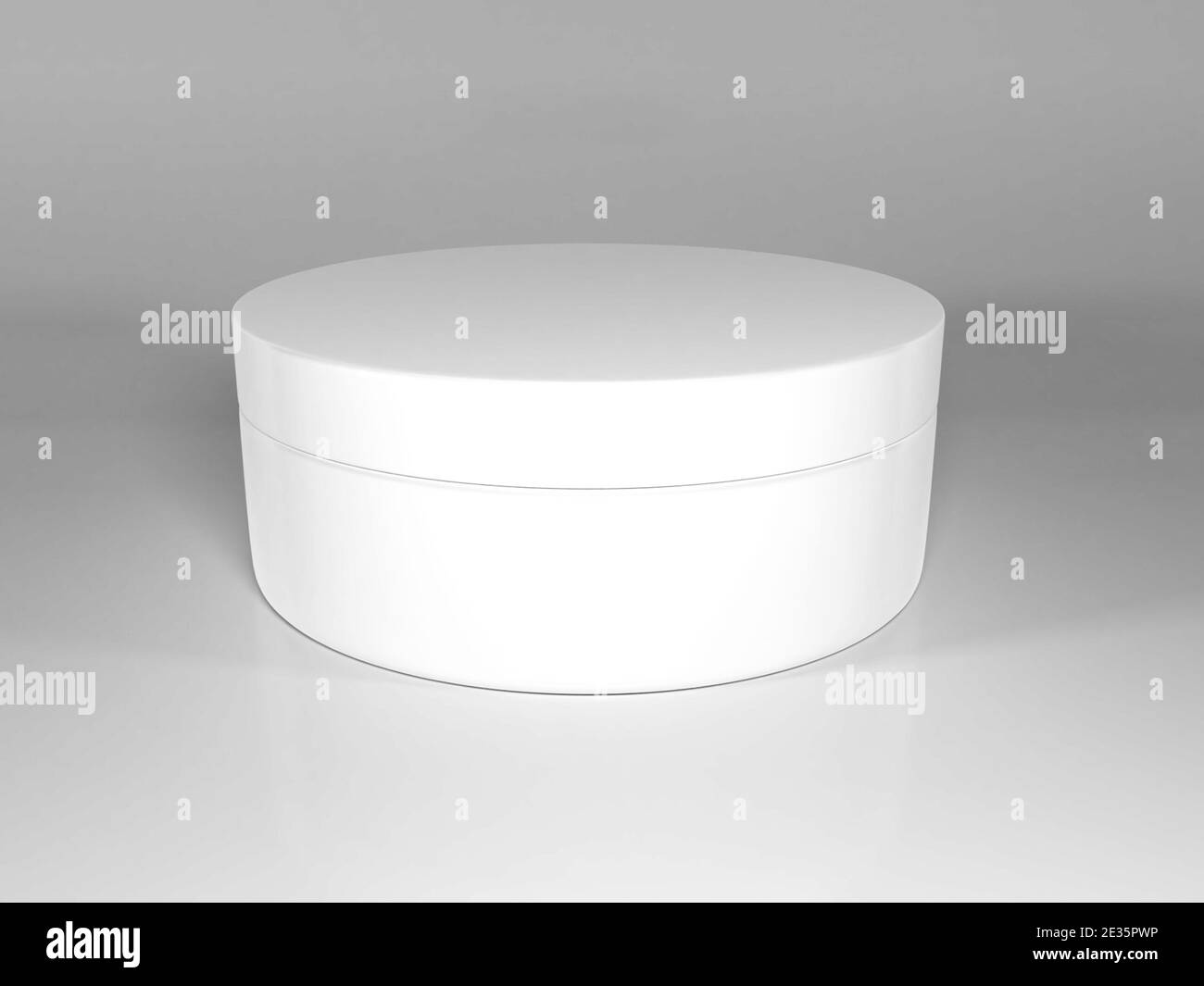 Realistic Pomade Packaging 3D Illustration Mockup Scene on Isolated ...