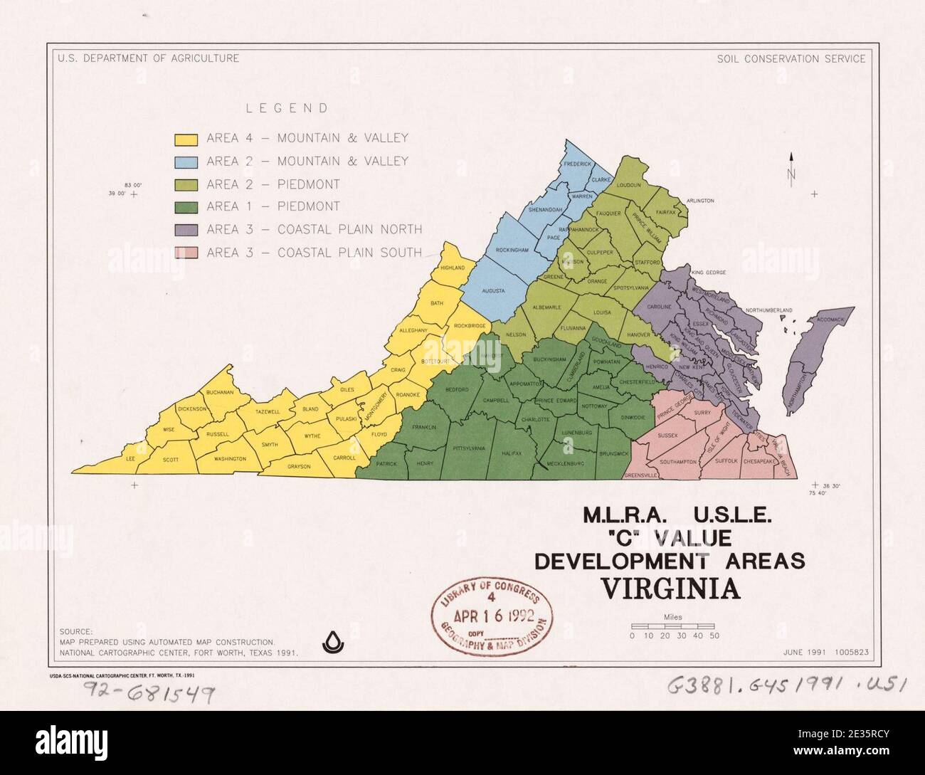 M.L.R.A. (major land resource areas), U.S.L.E. (universal soil loss ...