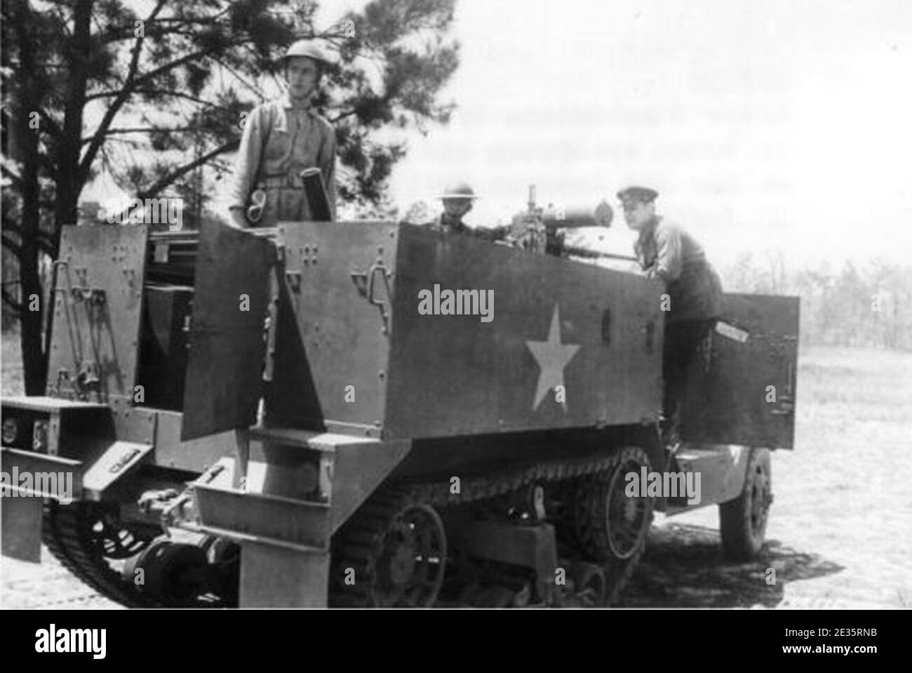 M4 Half-track 01 Stock Photo - Alamy