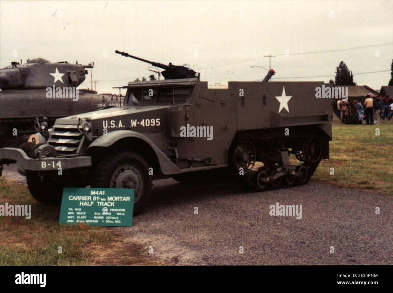 M4 Half-track 04 Stock Photo - Alamy