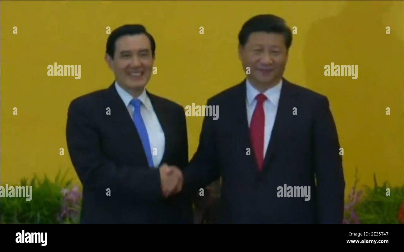 Ma Ying-jeou and Xi Jinping 2015 Stock Photo - Alamy