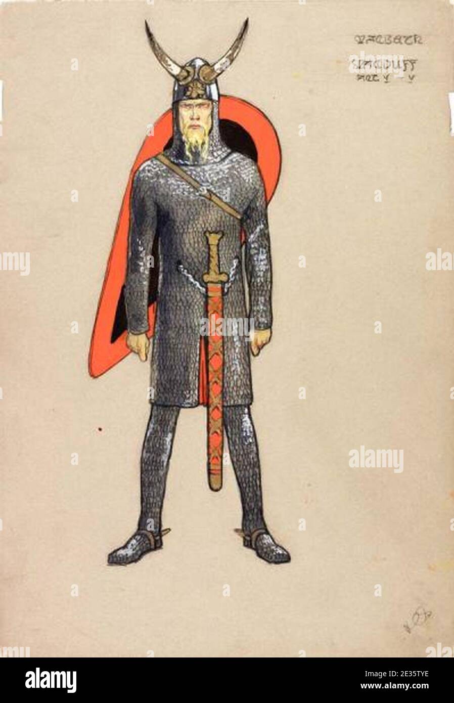 Macduff (from Macbeth Stock Photo - Alamy