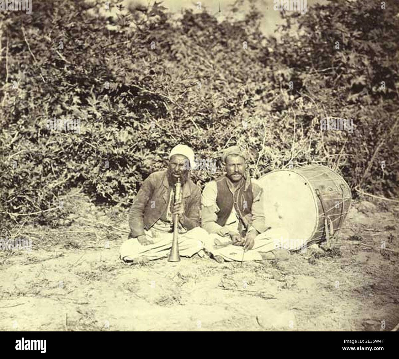 Macedonian Gypsies from 1863 01 Stock Photo - Alamy