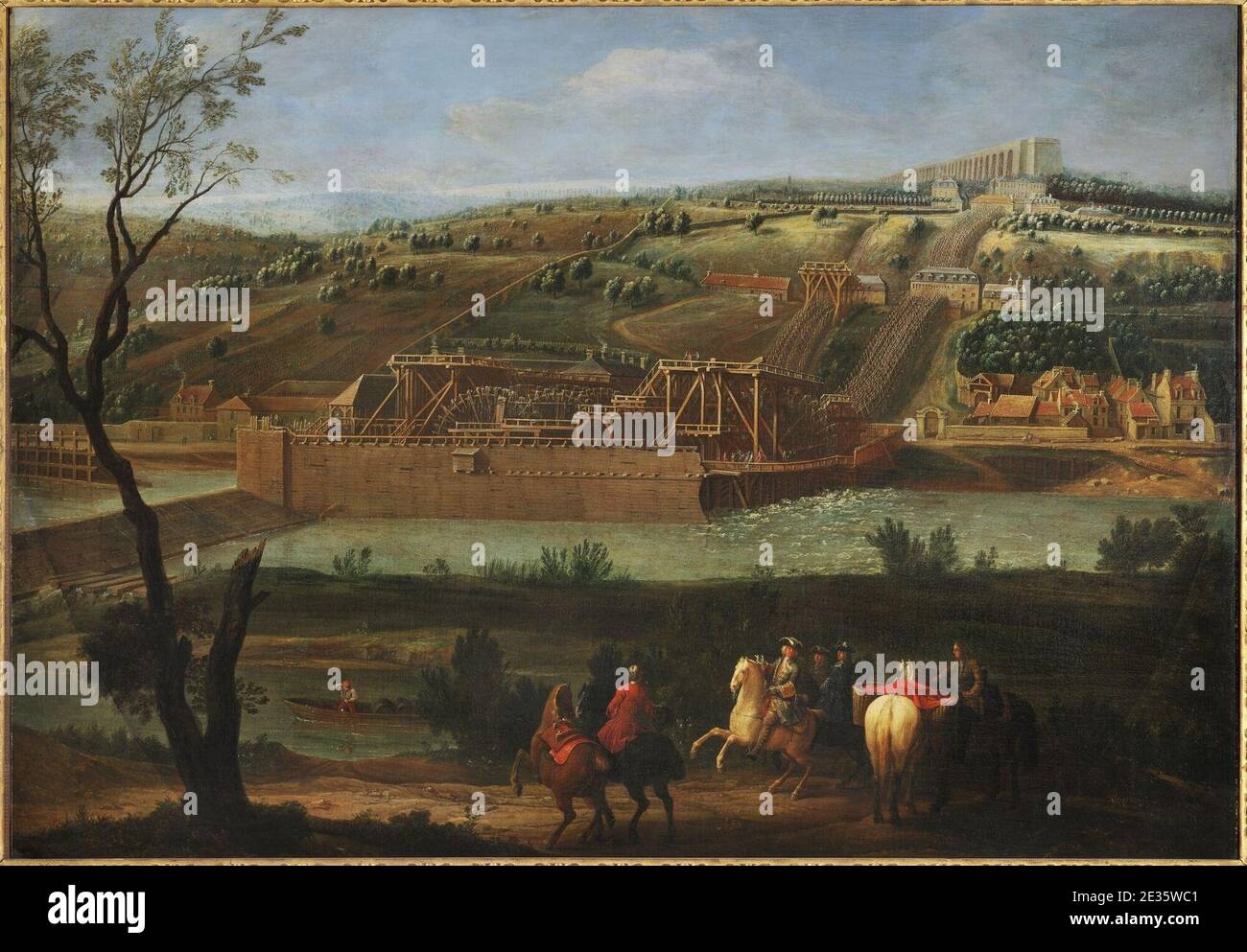 Machine de Marly Stock Photo - Alamy