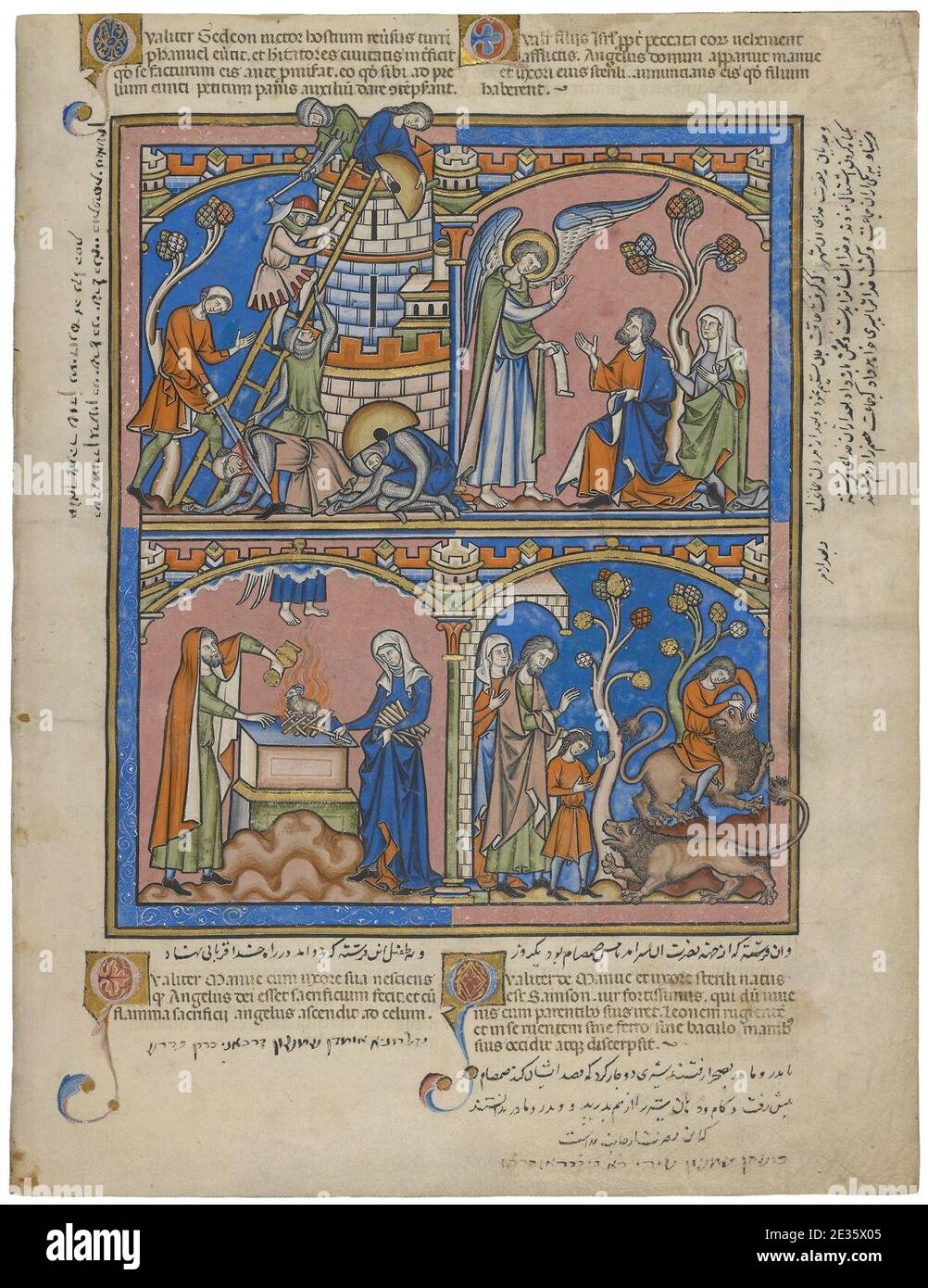 Maciejowski bible hi-res stock photography and images - Alamy