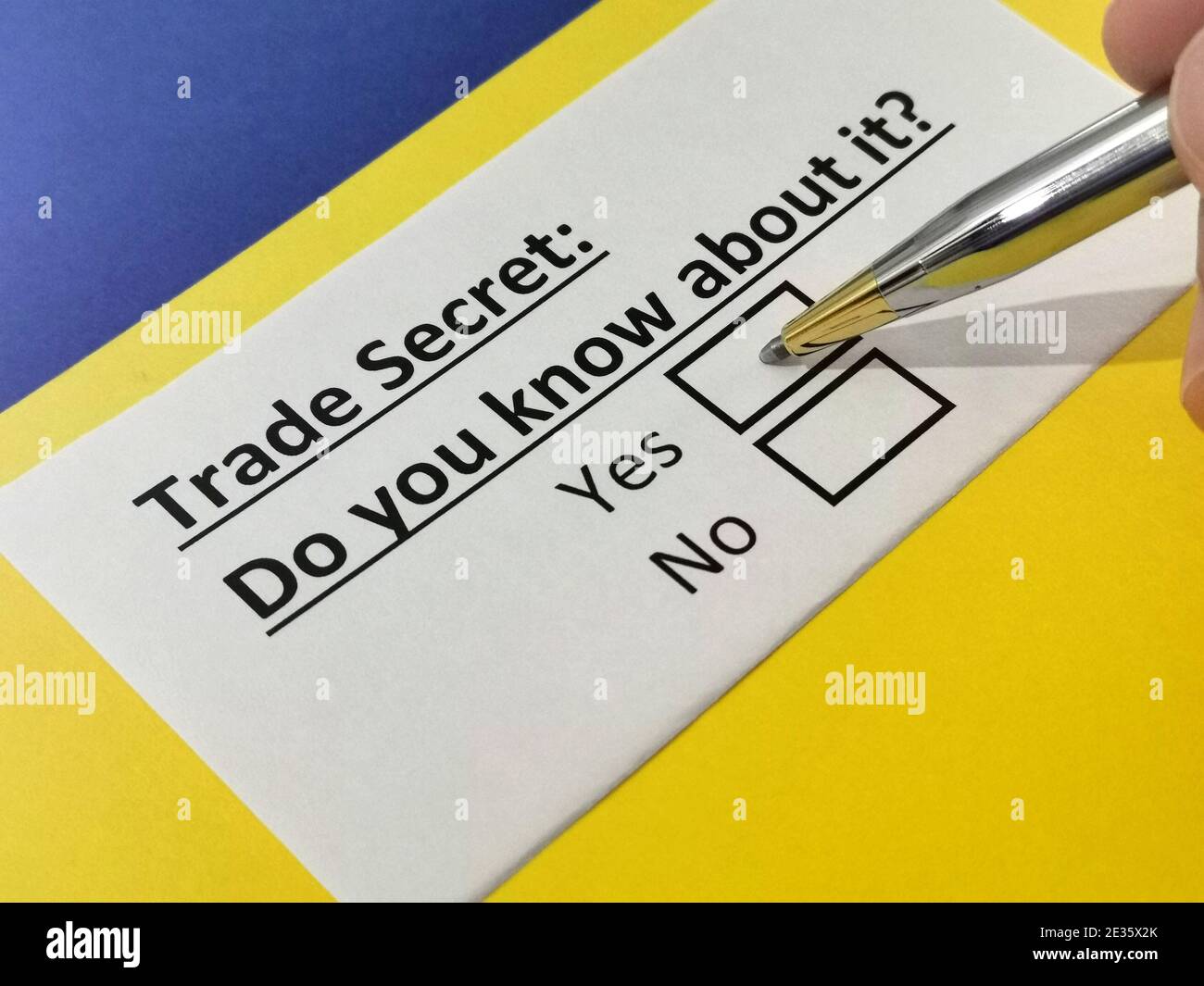 Trade secret hi-res stock photography and images - Alamy