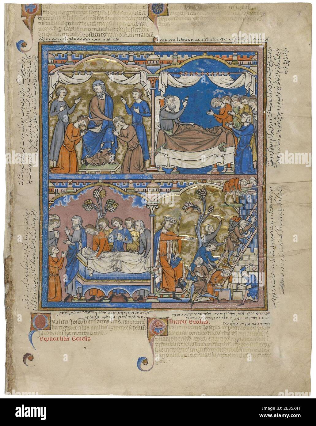 Maciejowski bible hi-res stock photography and images - Alamy