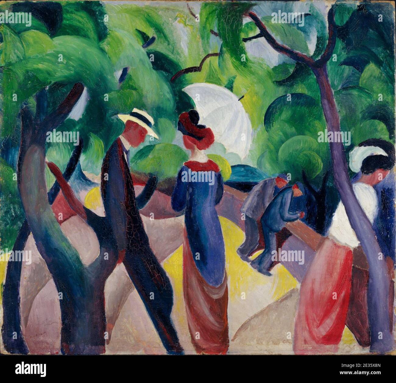 August macke landscape hi-res stock photography and images - Alamy