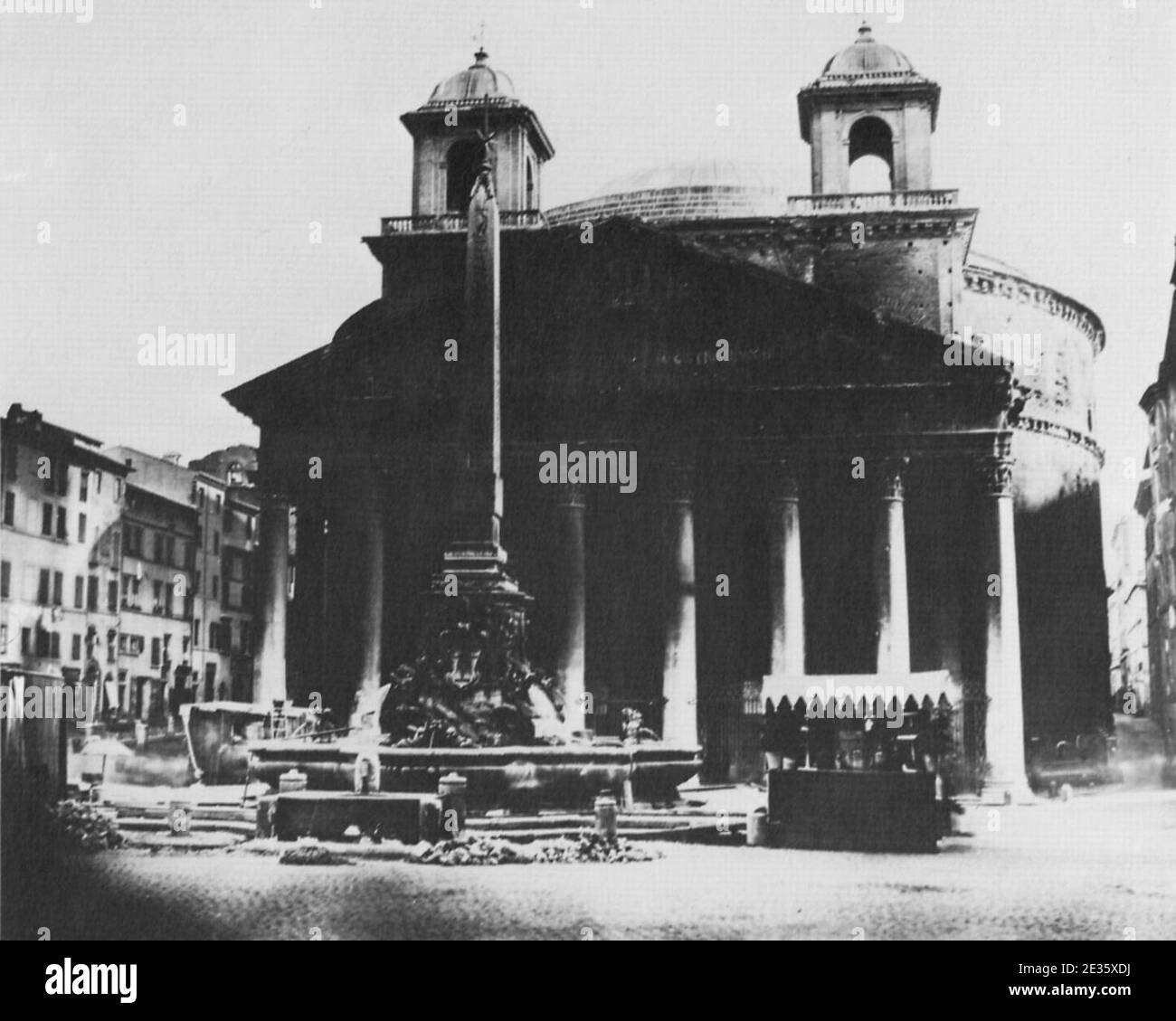 MacPherson, Robert - Das Pantheon in Rom Stock Photo - Alamy